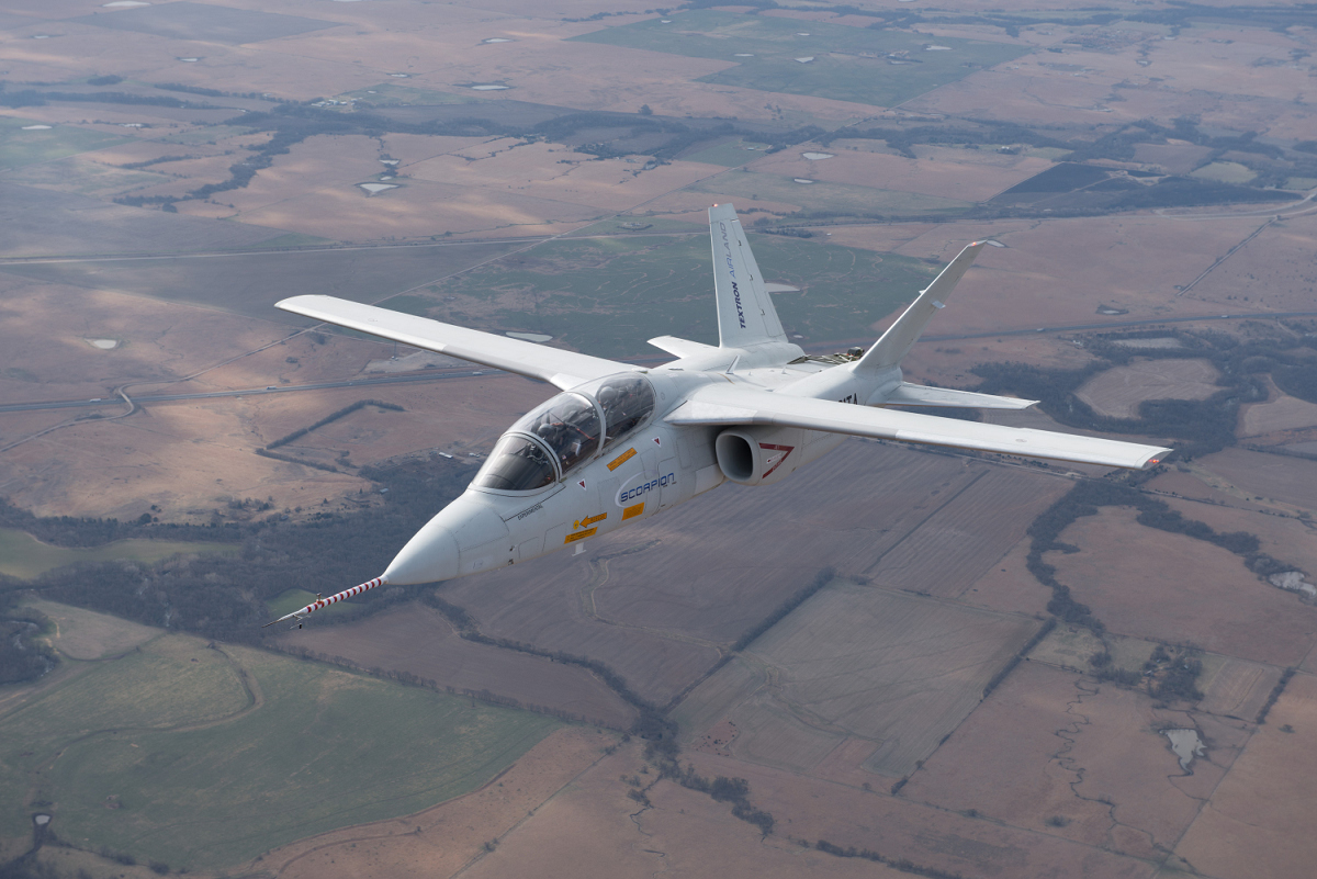 Is Textron Airland’s Scorpion close to its first customer?